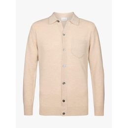 Profuomo Wollcardigan in Beige - 57% | Größe L | Herren-pullover-cardigans