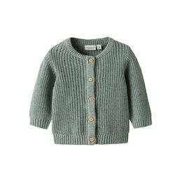 name it Cardigan "Norman" in Grün - 10% | Größe 68 | Baby-pullover-cardigans