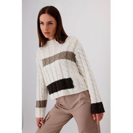 monari Pullover in Creme - 55% | Größe 38 | Damen-pullover-cardigans