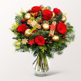 Blumenstrauß Weihnachtsmix