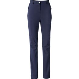 CR&Eacute;ATION L Damen Softshellhose mit Fleece-Innenseite marine Gr&ouml;&szlig;e 48
