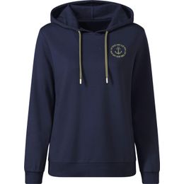 CR&Eacute;ATION L Damen Sweatshirt mit angerauter Innenseite marine Gr&ouml;&szlig;e 44