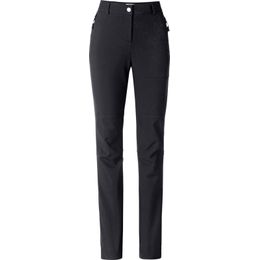 CR&Eacute;ATION L Damen Softshellhose mit Fleece-Innenseite schwarz Gr&ouml;&szlig;e 46