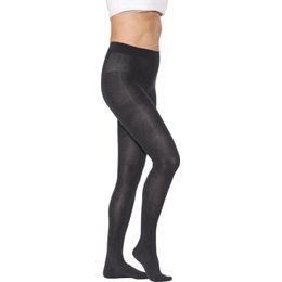 Rogo Damen Thermo-Strumpfhose anthrazit Gr&ouml;&szlig;e 46/48