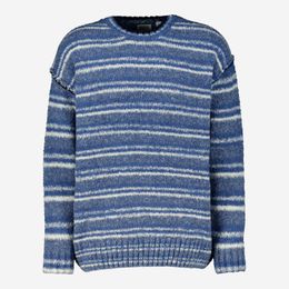 Scotch & Soda Blauer Pullover aus Wollmischung