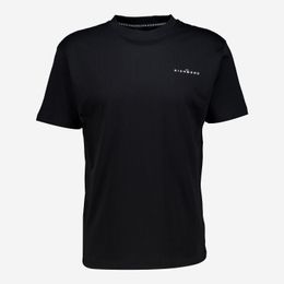 John Richmond Schwarzes T-Shirt mit Logo