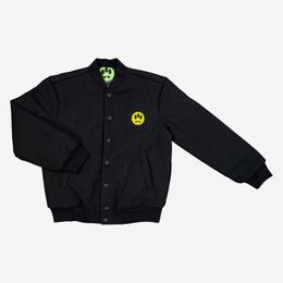 Schwarze Bomberjacke