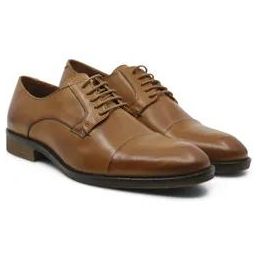 Schn&uuml;rschuh LINDBERGH "Schn&uuml;rschuhe", Herren, Gr. 41, braun (cognac), Obermaterial: 100% Rindsleder; Futter: 100% Schweinsleder, Schuhe Schn&uuml;rschuh