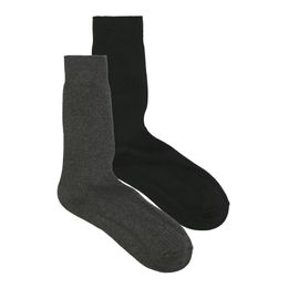 Jack & Jones JACK & JONES Socken Herren Größe 41/46 dunkelgrau / schwarz