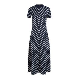 Tommy Hilfiger Kleid Damen Gr&ouml;&szlig;e 44 navy / wei&szlig; Winterkleid