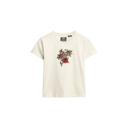 Superdry Shirt 'Tattoo' female White size 44