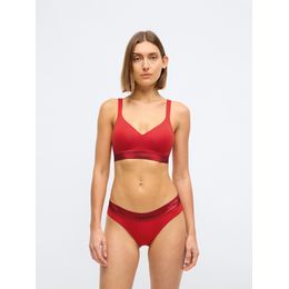 Calvin Klein Slip Damen Gr&ouml;&szlig;e M rot / schwarz