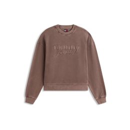 Tommy Jeans Sweatshirt female Brown size XXS