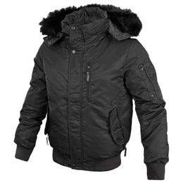 Poolman Hooded Winterjacke Redfield (Sale) schwarz, Gr&ouml;&szlig;e S