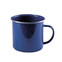 Mil-Tec Western Trinkbecher Emaille blau 350 ml