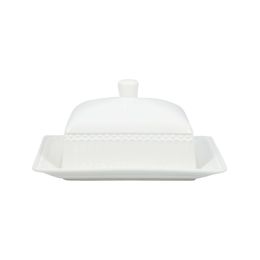 GreenGate Butterdose ALICE Weiss Medium 17x14 cm | Gr.: onesize