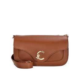 Coccinelle C-Me - Umhängetasche M 26 cm (noir) in cognac | Gr.: onesize