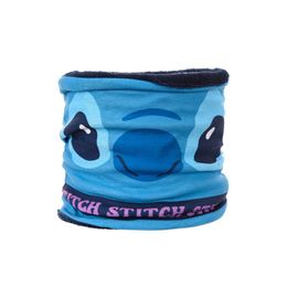 Stitch Kinder Schlauchschal Loop mit Fleecefutter in Blau | Gr.: onesize