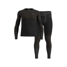 Odlo Unterw&auml;sche Set FUNDAMENTALS PERFORCE WARM in Schwarz013 | Gr.: XL