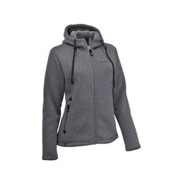 Maul Sport Strickfleece Jacke Chieming in Steingrau | Gr.: 38