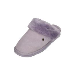 Warmbat Hausschuhe FLURRY SUEDE in lila | Gr.: 41