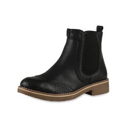 VAN HILL Chelsea Boots Anna in Schwarz | Gr.: 37
