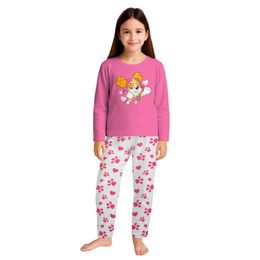 PAW PATROL Schlafanzug Skye Pyjama Set Langarm Oberteil mit Hose in grau/pink | Gr.: 110/116