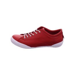Esgano Damenschnürrschuhe halb sportlicher Boden Da.-Sporty in Rot | Gr.: 36