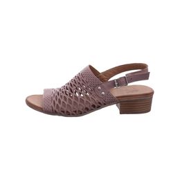 Mustang Damensandalette elegant bis 45 mm Absatz Damen Sandalette in Braun | Gr.: 40