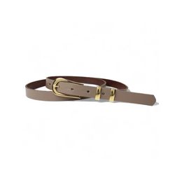 Fronhofer Lederg&uuml;rtel in Taupe | Gr.: 100 cm
