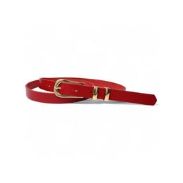 Fronhofer Lederg&uuml;rtel in Rot | Gr.: 125 cm