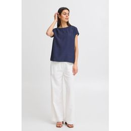 Fransa Kurzarm-Bluse FRARIANA Loose fit in Navy Blazer | Gr.: M