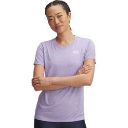 Under Armour Sportshirt "Tech SSC-Twist" in Lila | Gr.: XL