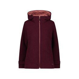 Campagnolo W JACKET FIX HOODWOOLTECH in Pflaume | Gr.: 44