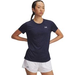 Under Armour Sportshirt "Tech SSC-Twist" in Blau | Gr.: L
