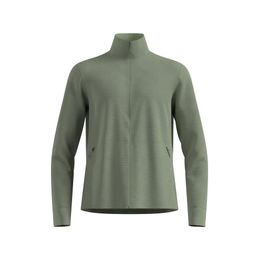 Odlo Longsleeve GRID FLEECE in Dunkelgrau0387 | Gr.: XL