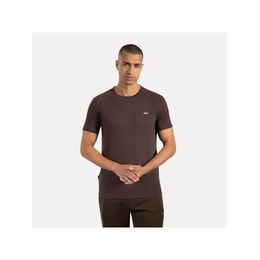 Smilodox T-Shirt Thilo in Braun | Gr.: 3XL