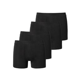 Schiesser Boxershort 4er Pack in Schwarz | Gr.: 152