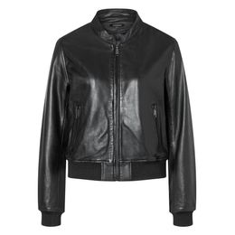 More & More More & More cooler, kurzer Lederblouson in black | Gr.: 32
