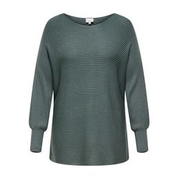 Only Carmakoma Strickpullover in Balsam Green | Gr.: 50-52
