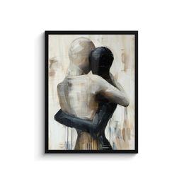 MuchoWow Poster mit Bilderrahmen Schwarz | Gr.: 20 x 30 cm