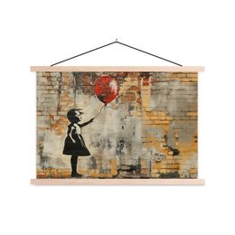 MuchoWow Poster mit Leiste Ballon | Gr.: 60 x 40 cm
