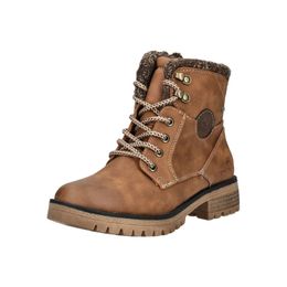 Tom Tailor Stiefelette in Cognac | Gr.: 43