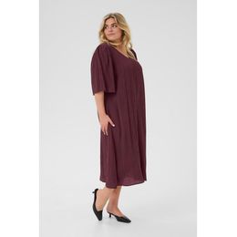Kaffe curve Kleid KClisana A-shape in Fudge | Gr.: 50