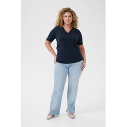 Kaffe curve T-shirt KCsofia Regular fit in Midnight Marine | Gr.: XL