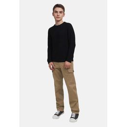 Jack & Jones JACK & JONES Junior Strickpullover 'Global' in schwarz | Gr.: 176