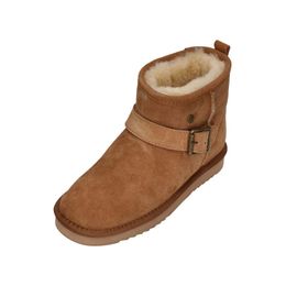 Warmbat Stiefeletten WALLABY BUCKLE in braun | Gr.: 40