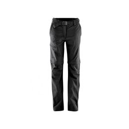 Maier Sports Zip-Hose Nata in Schwarz | Gr.: 46
