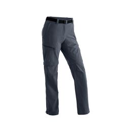 Maier Sports Zip-Hose Nata in Dunkelgrau | Gr.: 38