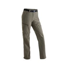 Maier Sports Zip-Hose Nata in Grau | Gr.: 40